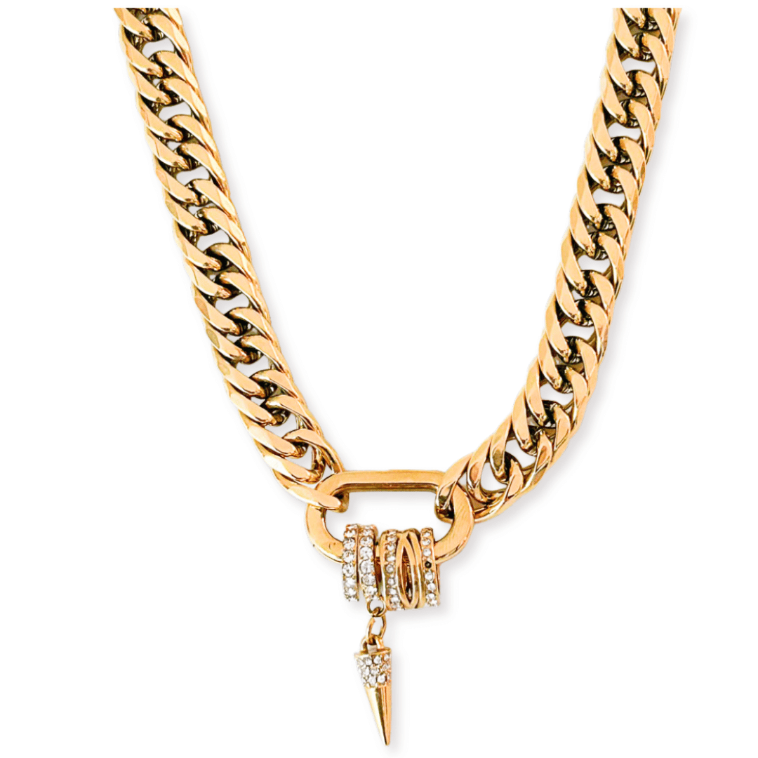 BAXTER NECKLACE GOLD – henrigirl