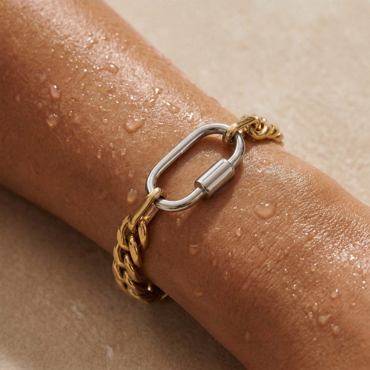 VAIDEN BRACELET GOLD MIX – henrigirl